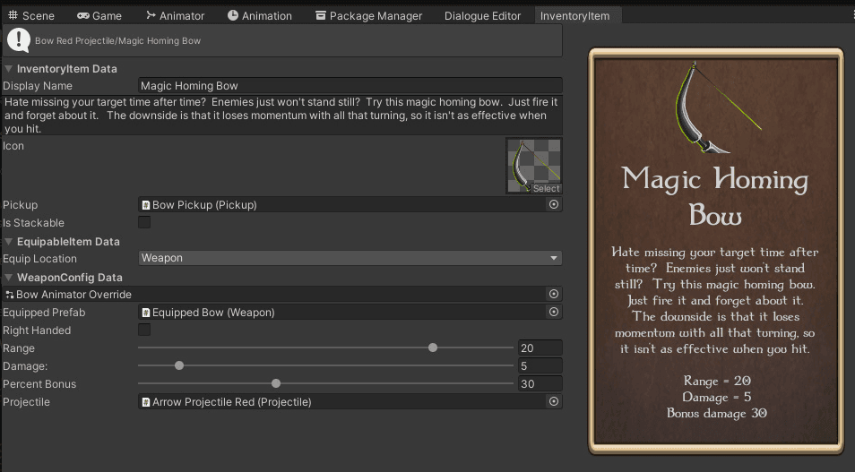 Creating An Inventoryitem Editor Part 2 Gamedevtv