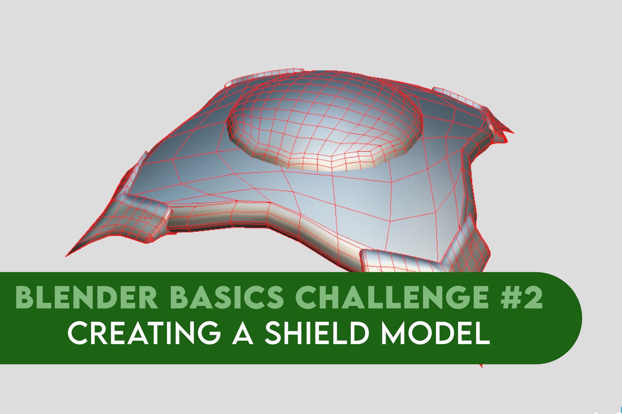 Blender Basics Challenge #2: Creating a Shield Model | GameDev.tv